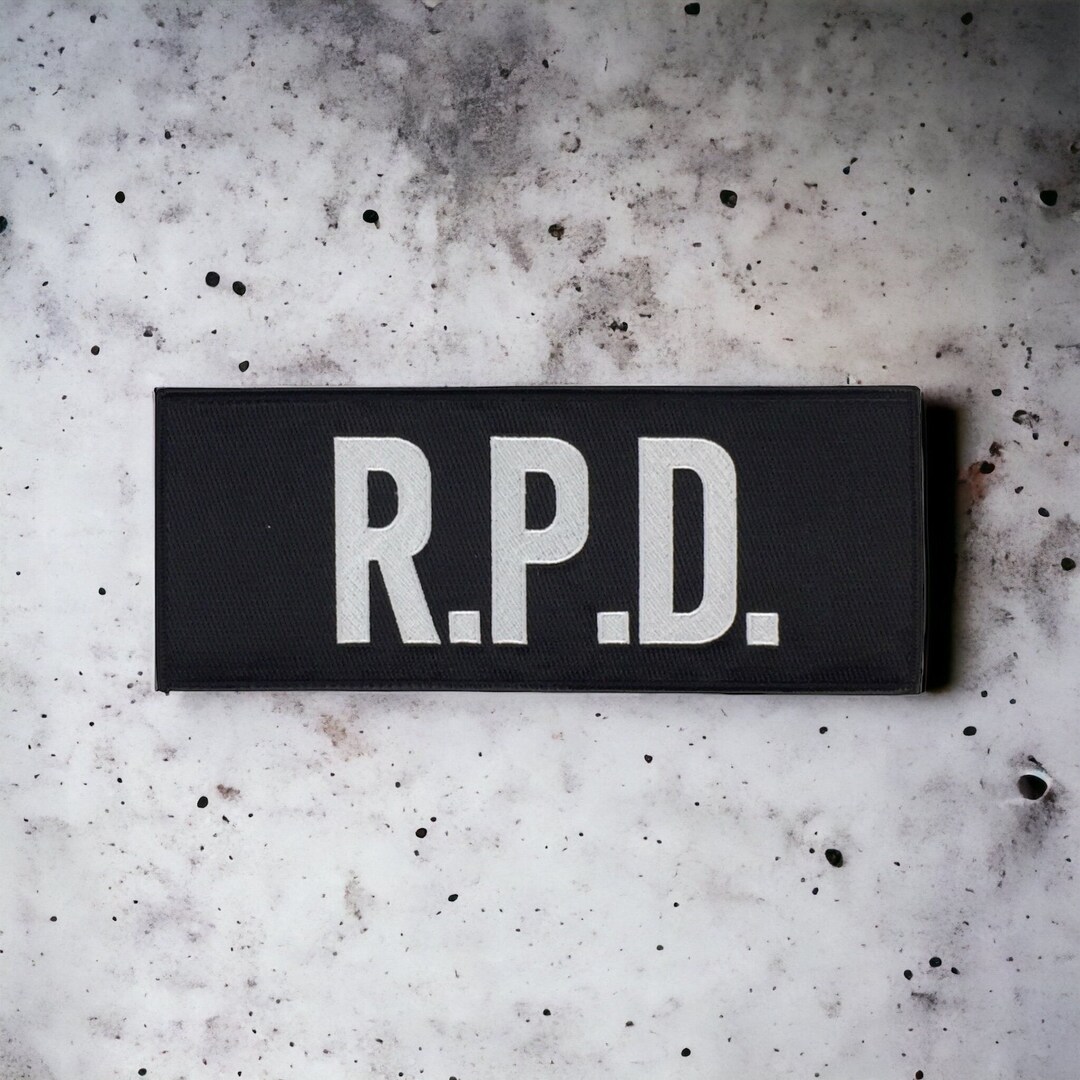 Raccoon City R.P.D. Hook and Loop Tactical Vest Patch for - Etsy