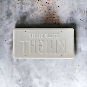 Knight Rider Trans Am Prop License Plate Embossed on Aluminium: Size ...