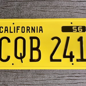 Christine 1958 Plymouth Fury Prop License Plate Embossed on Aluminium ...