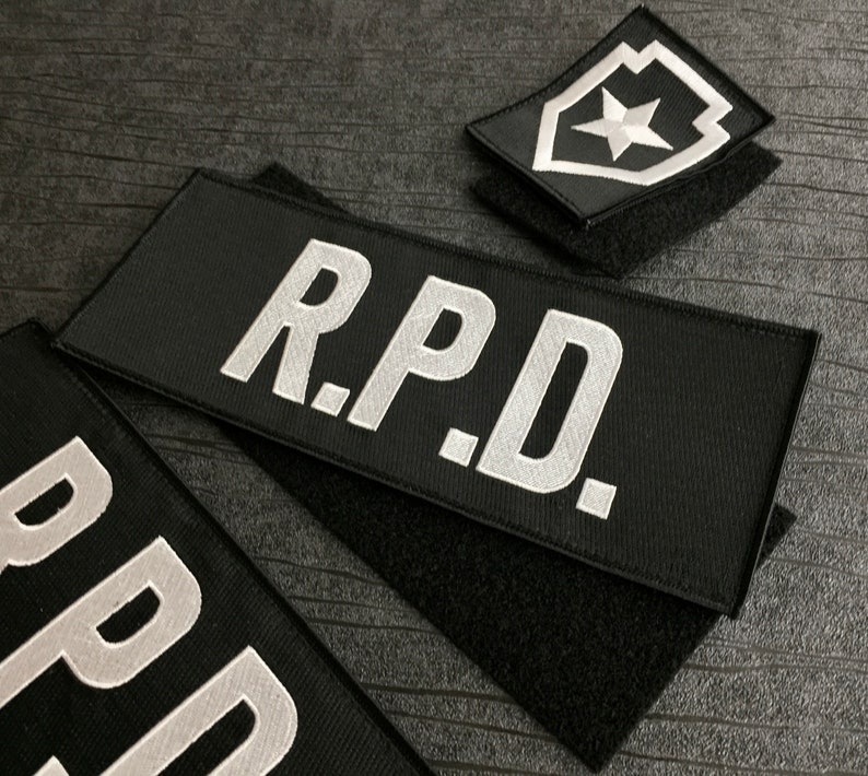 Raccoon City R.P.D. Tactical Vest Patches 3 Pack Combo Set for | Etsy UK
