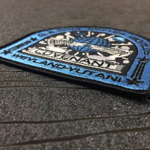 Alien Covenant Weyland Yutani Building Better Worlds Embroidered Iron ...