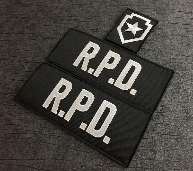 Raccoon City R.P.D. Tactical Vest Patches 3 Pack Combo Set for - Etsy UK