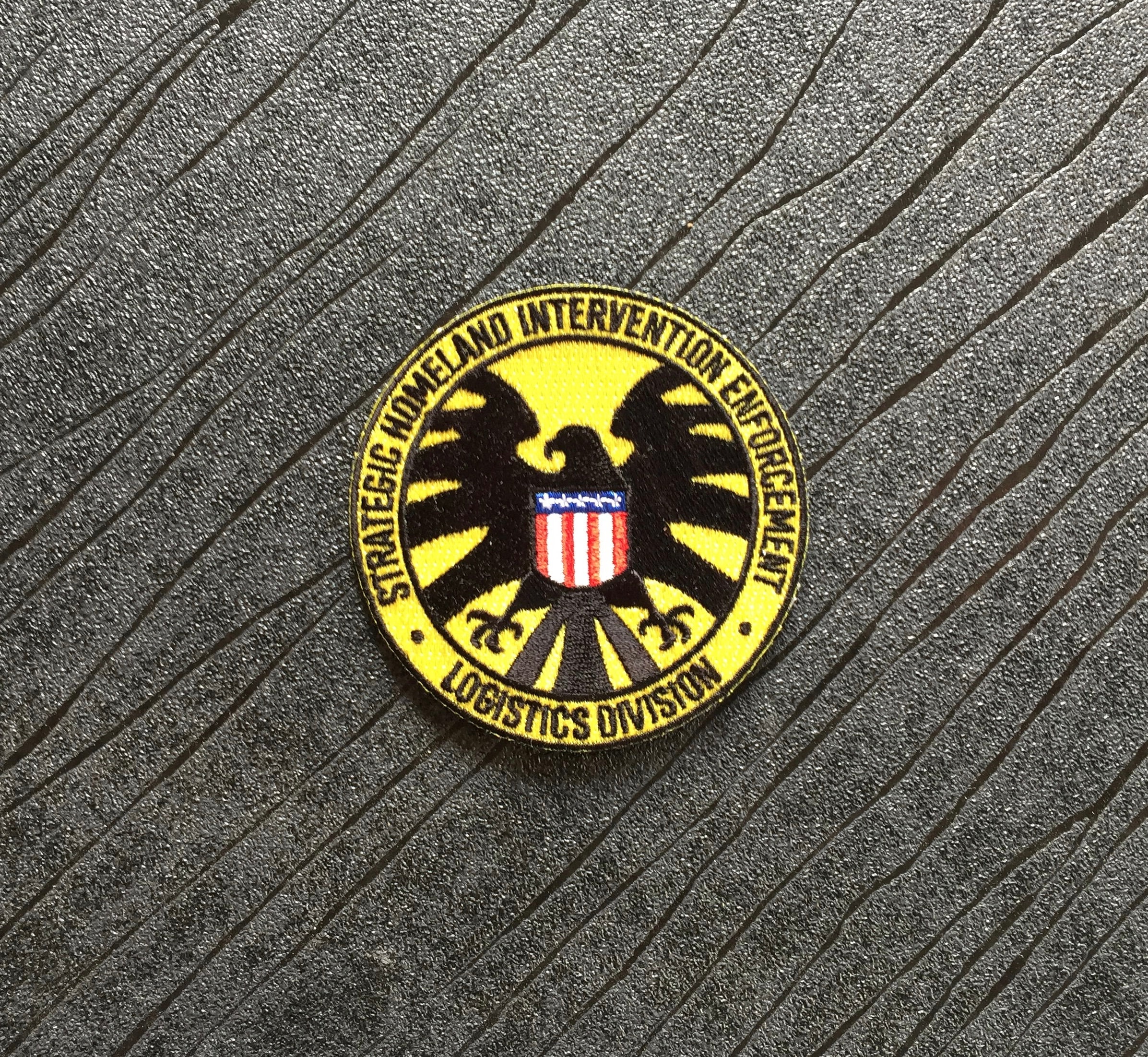 Avengers Endgame S.H.I.E.L.D Inspired Tony Stark Yellow SHIELD - Etsy UK