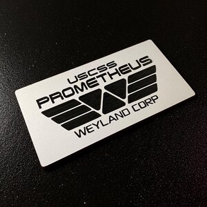 Aliens USCSS Prometheus Weyland Yutani Sign, Fridge Magnet or Decal ...