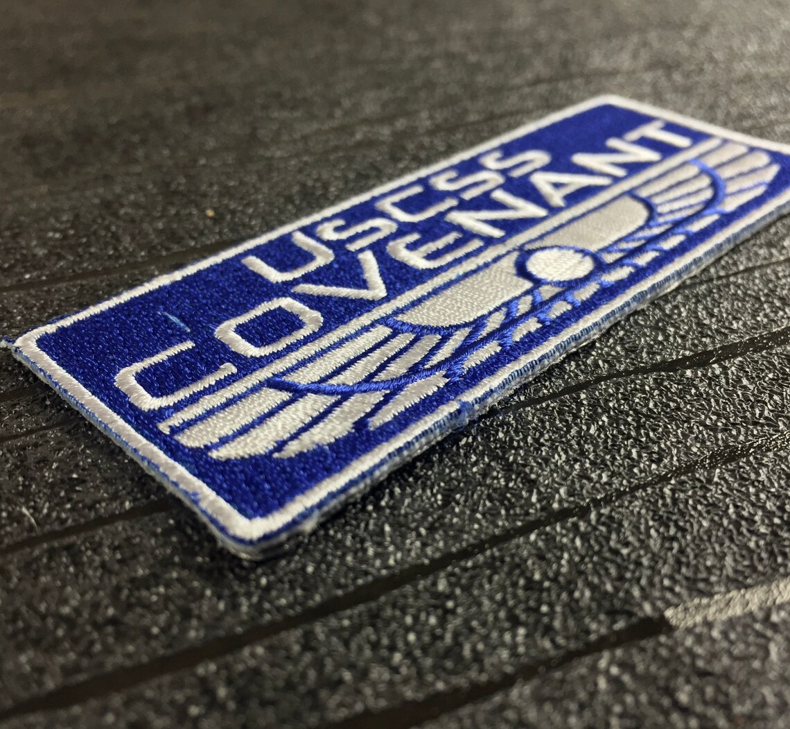 Alien Covenant USCSS Covenant Iron on Patch Colour in Blue | Etsy