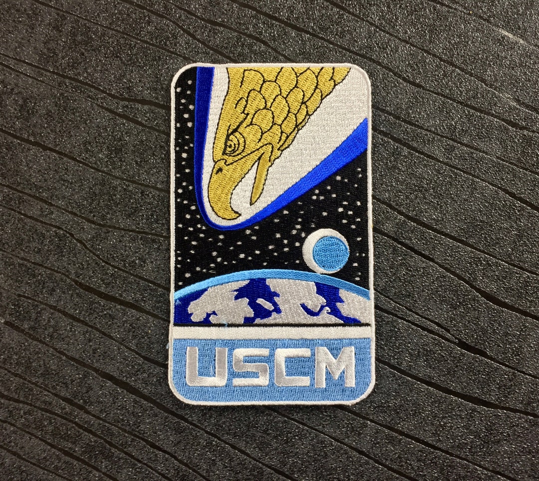Aliens USCM US Colonial Marines Screaming Eagle Embroidered Iron on ...