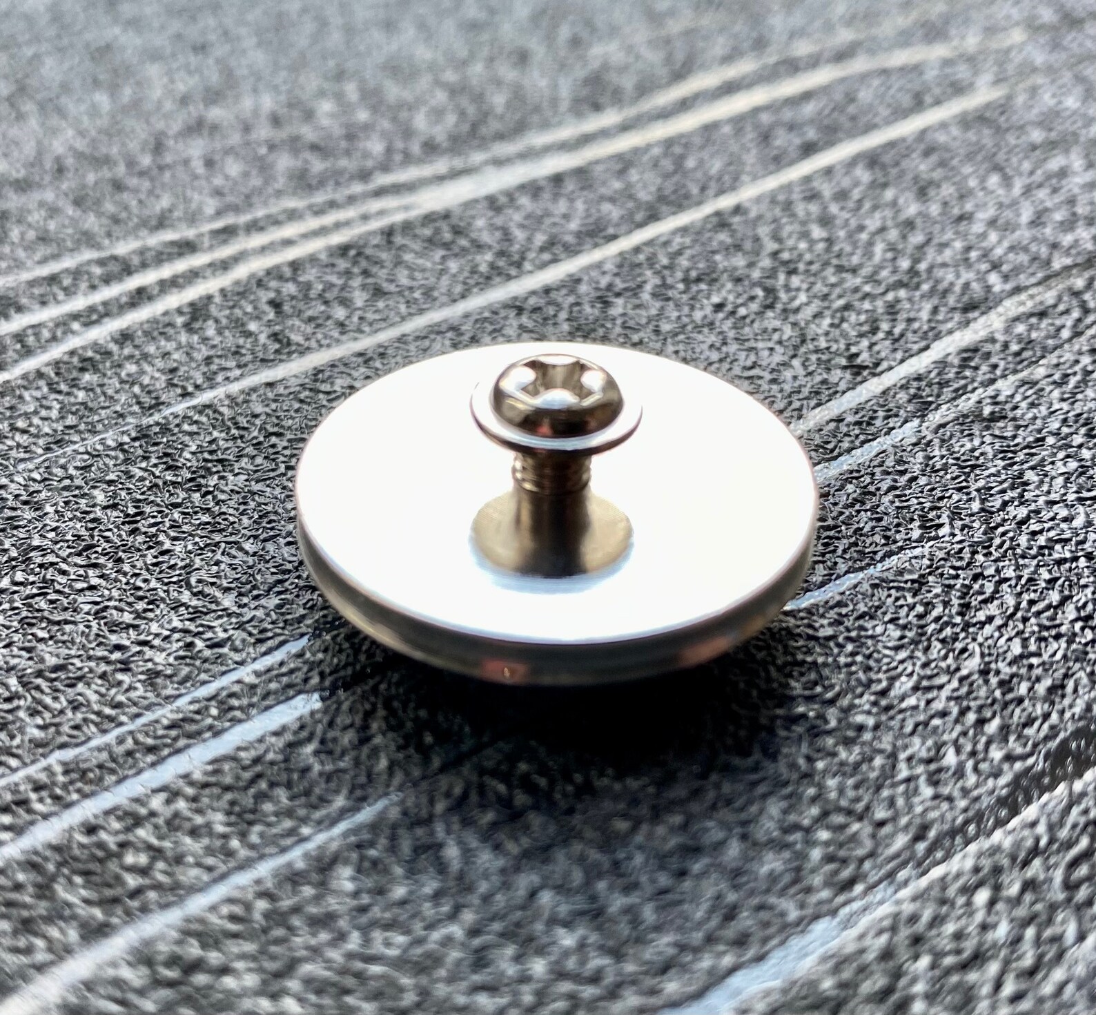 Imperial Officer Code Disc With Attachment Screw: Nickel Silver Metal ...