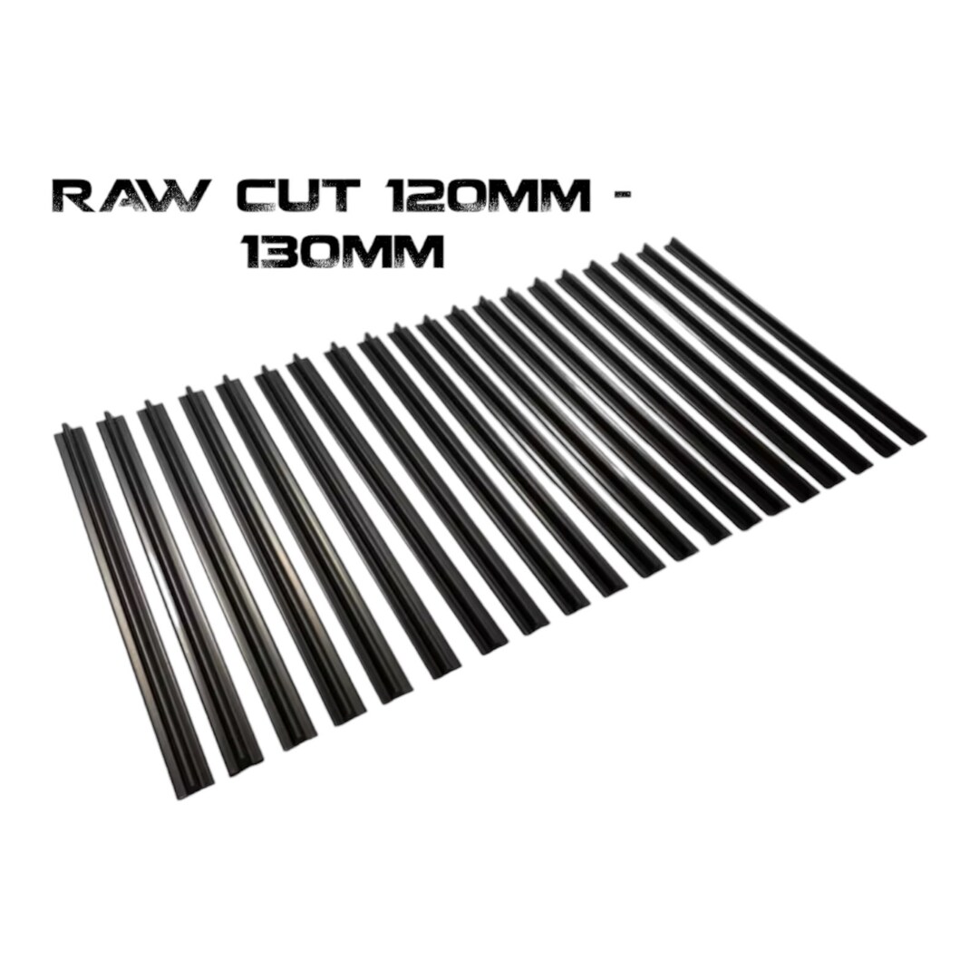 T-track/t-profile Premium Rough Cut Lengths Approx 120mm - 130mm (these ...