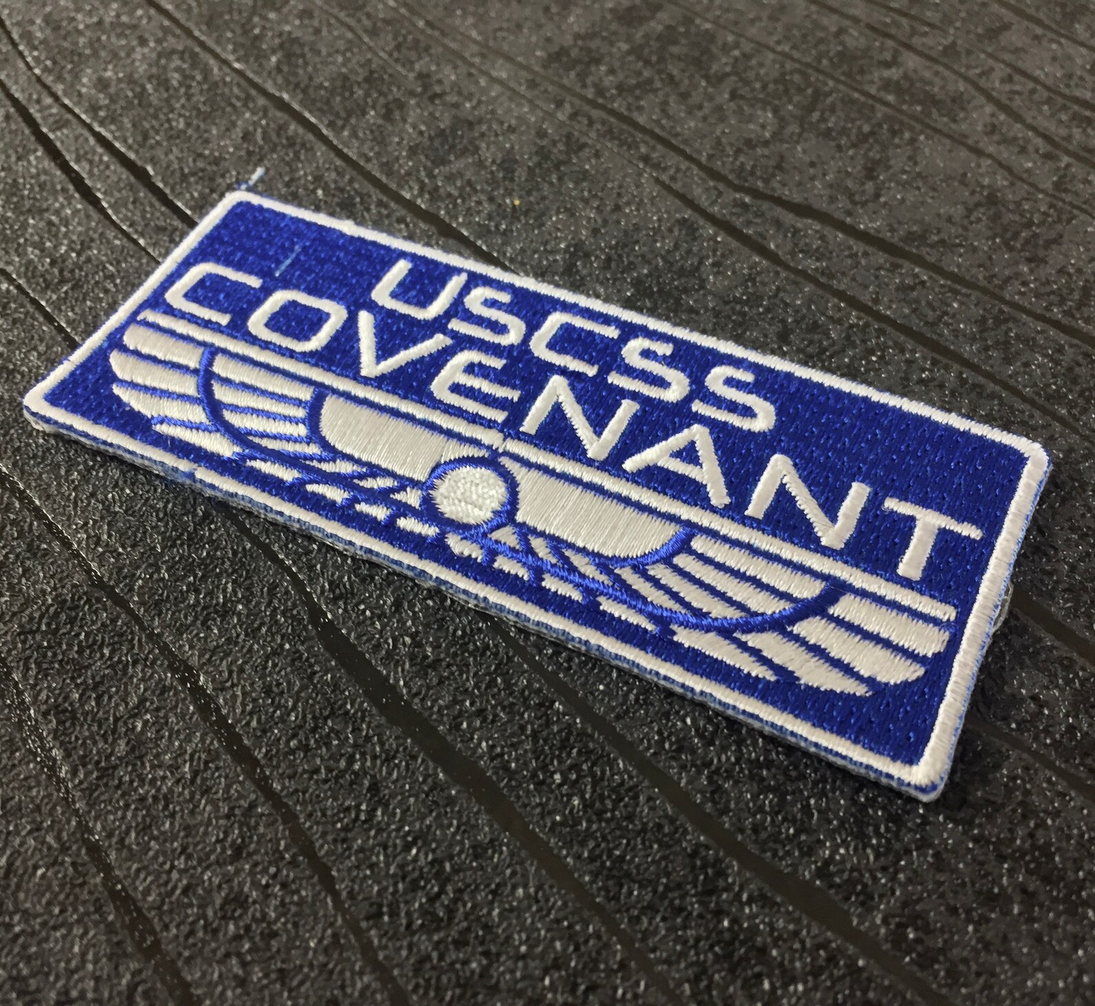 Alien Covenant USCSS Covenant Iron on Patch Colour in Blue - Etsy UK