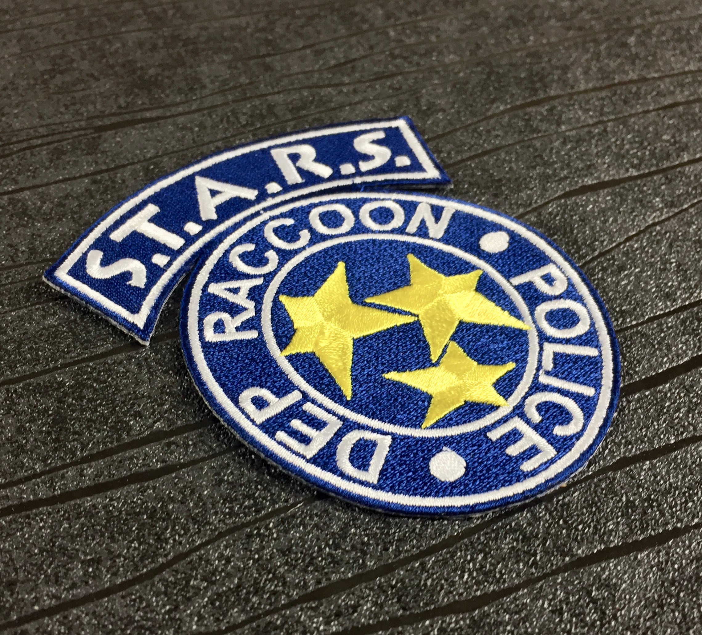 S.T.A.R.S. Raccoon City R.P.D. Iron on Embroidered Patch in Colour Blue ...