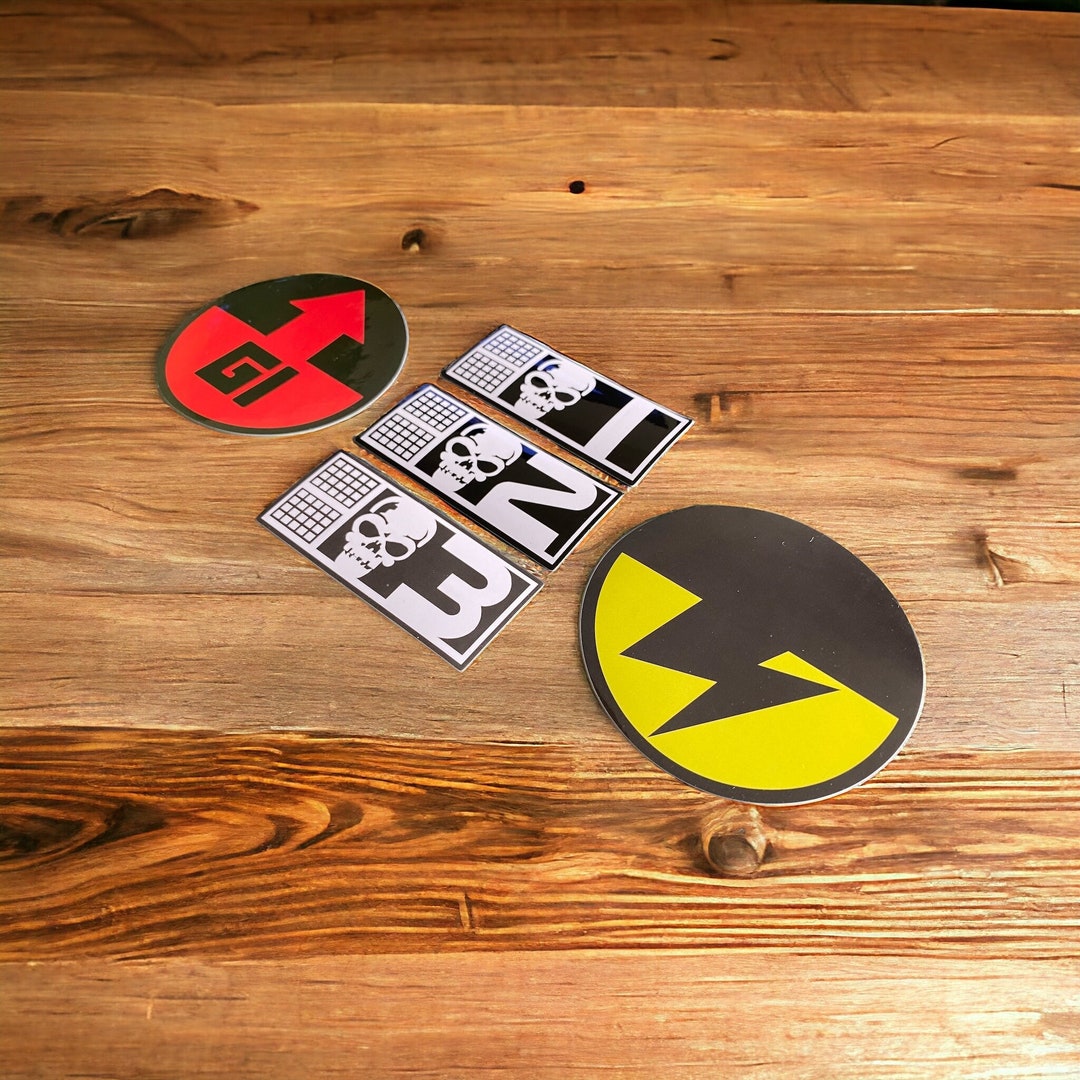 Rogue Trooper GI, Norts and Biochip Stickers Waterproof and UV ...