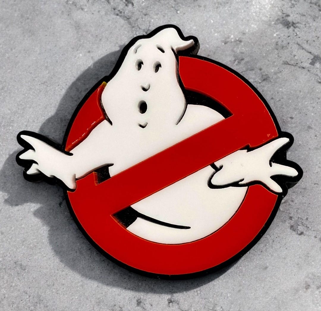 Ghostbusters Sign Logo Available With No Fixture, With 3M Double Sided ...