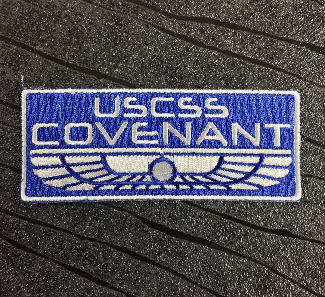 Alien Covenant USCSS Covenant Iron on Patch Colour in Blue - Etsy UK