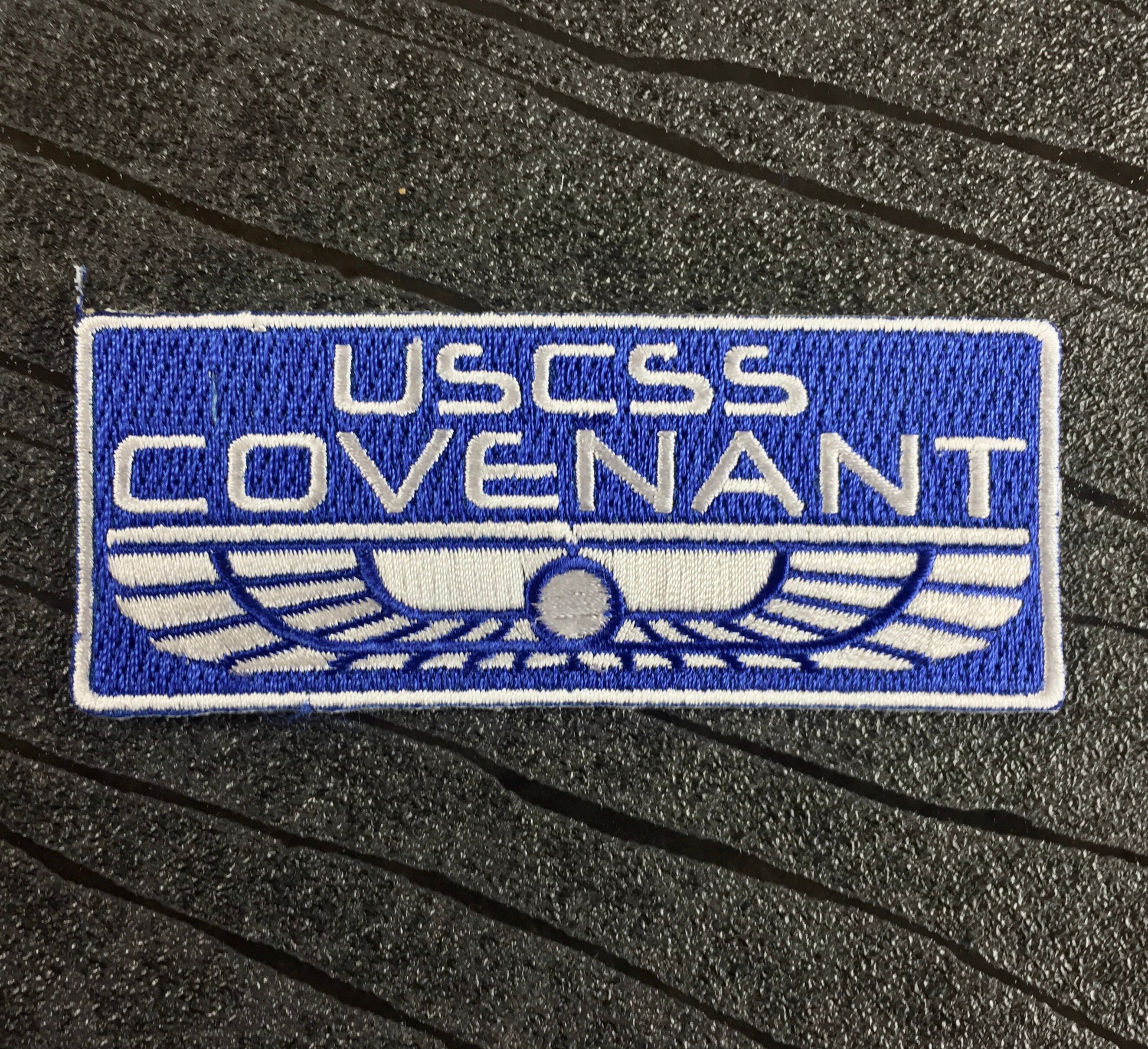 Alien Covenant USCSS Covenant Iron on Patch Colour in Blue - Etsy UK