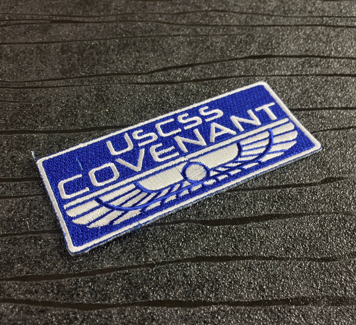 Alien Covenant USCSS Covenant Iron on Patch Colour in Blue - Etsy UK