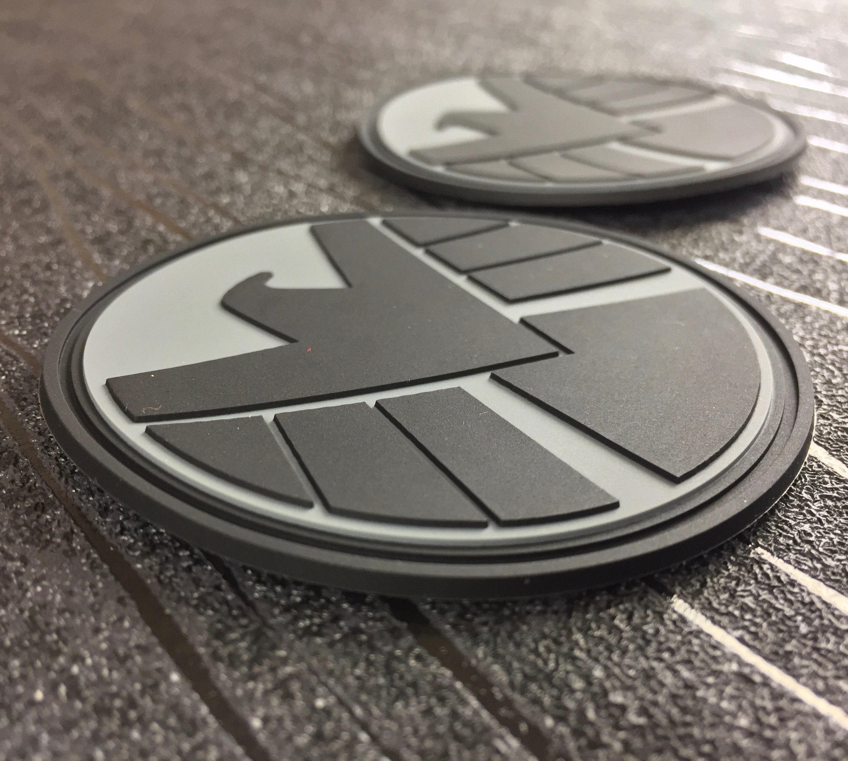 Avengers SHIELD S.H.I.E.L.D 3D PVC Sew on Patches 75mm | Etsy