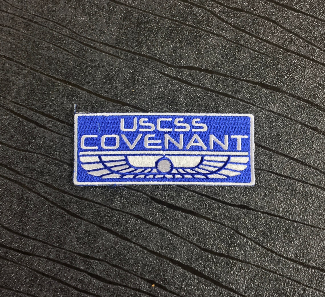 Alien Covenant USCSS Covenant Iron on Patch Colour in Blue - Etsy UK