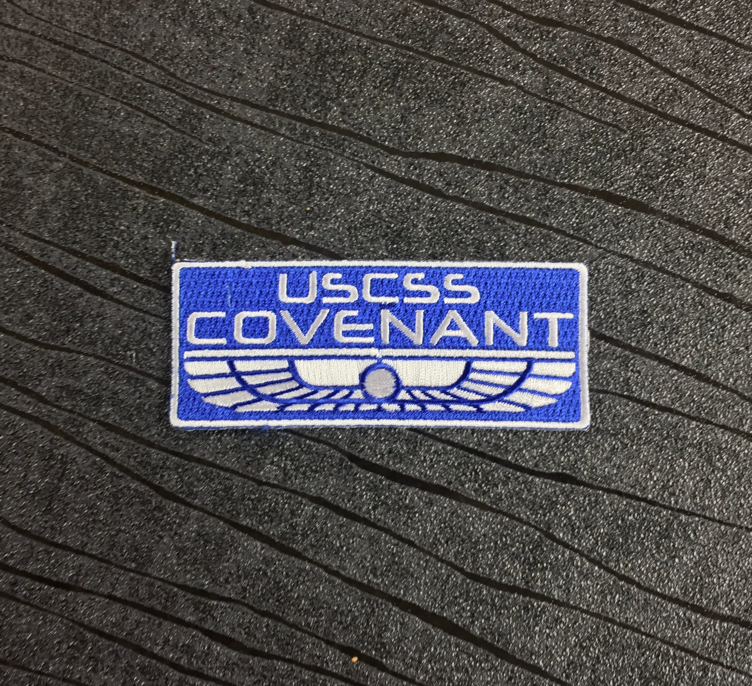 Alien Covenant USCSS Covenant Iron on Patch Colour in Blue - Etsy UK