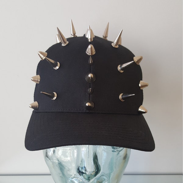 Spiked Snapback - Etsy