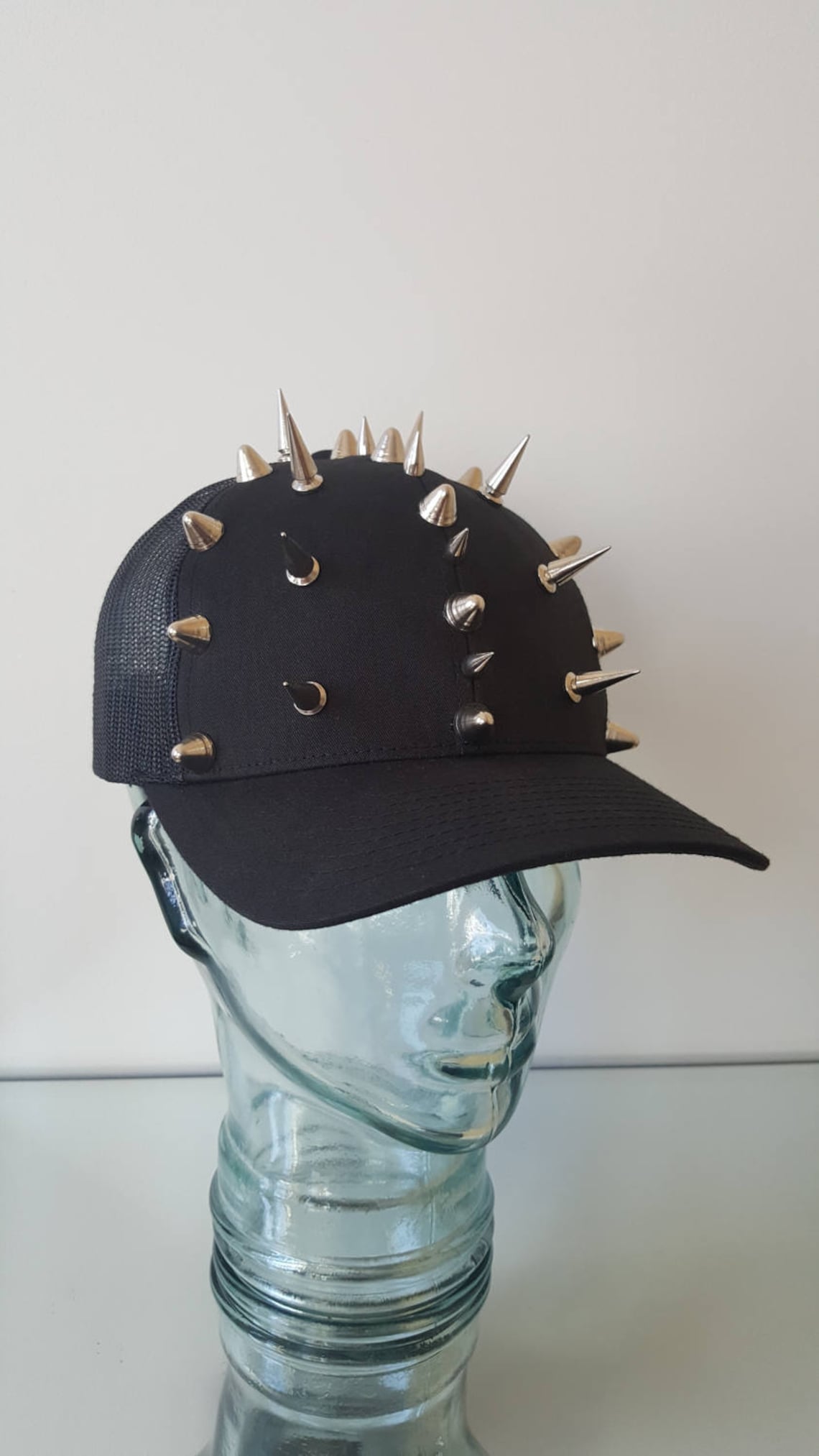 Spiked Baseball Cap, Spike Cap, Spike Baseball Hat, Snapback, Spike ...