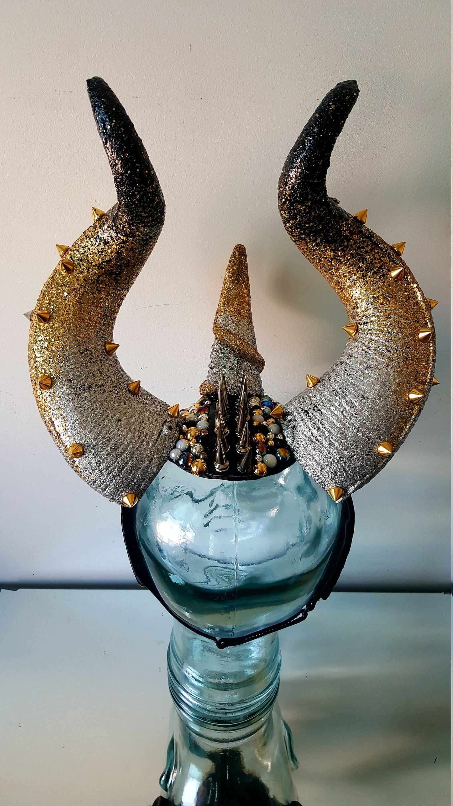 Rhino Horn Headpiece, Burning Man, Burning Man Costumes, Headdress ...