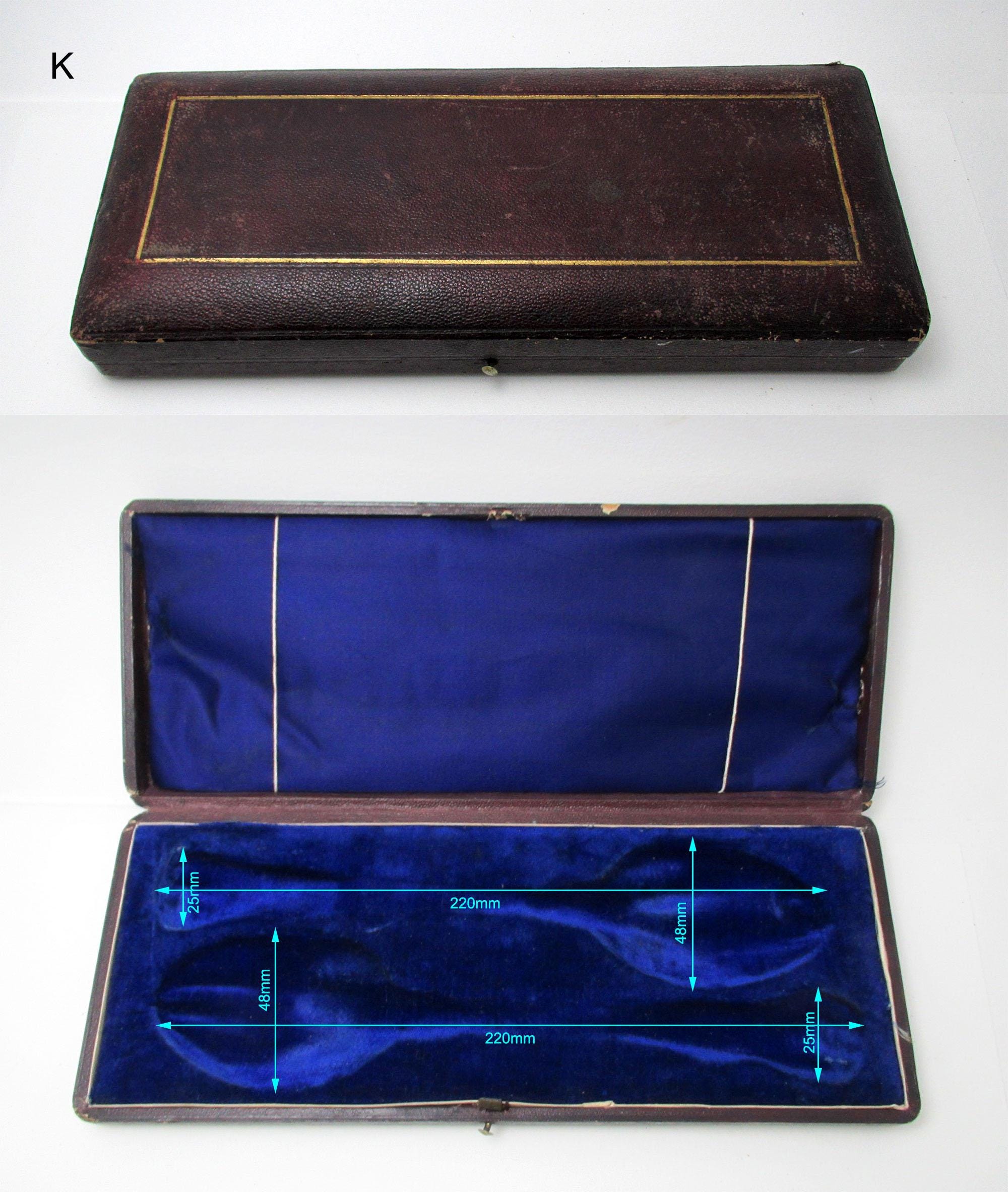Antique Vintage Empty Cutlery Case Box for Silver Tea/coffee Spoon ...