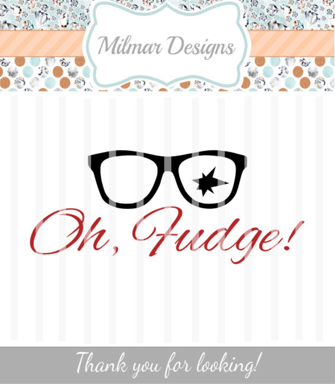 Oh, Fudge! - Christmas Story Movie - SVG / PNG File- Htv, Decal, DIY ...