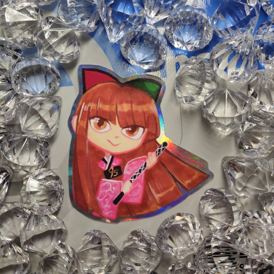 3 Inch Windows 95 Os-tan Rainbow Holographic Vinyl Sticker - Etsy