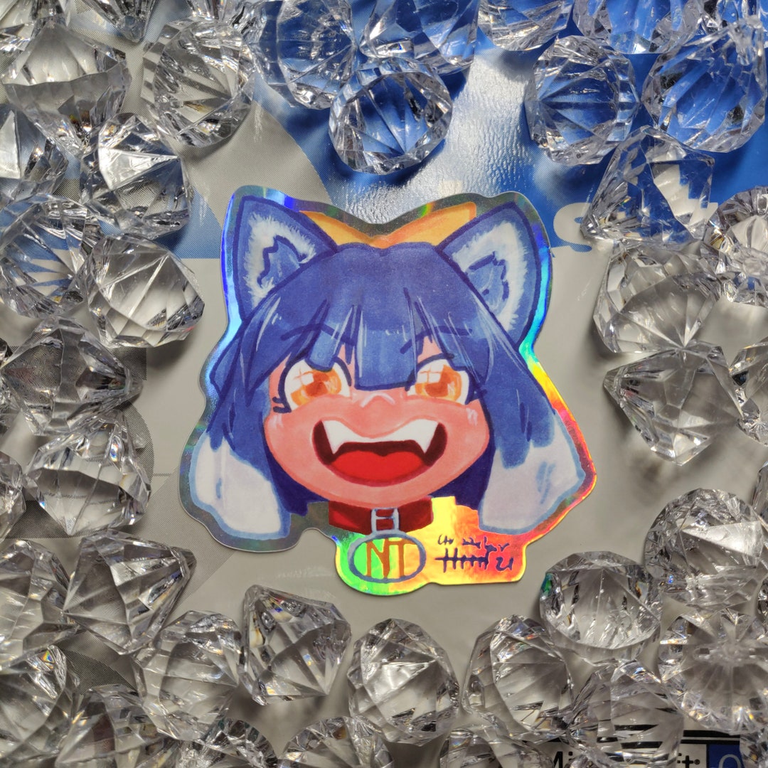 3 Inch Windows NT Inu-t Os-tan Rainbow Holographic Vinyl Sticker - Etsy