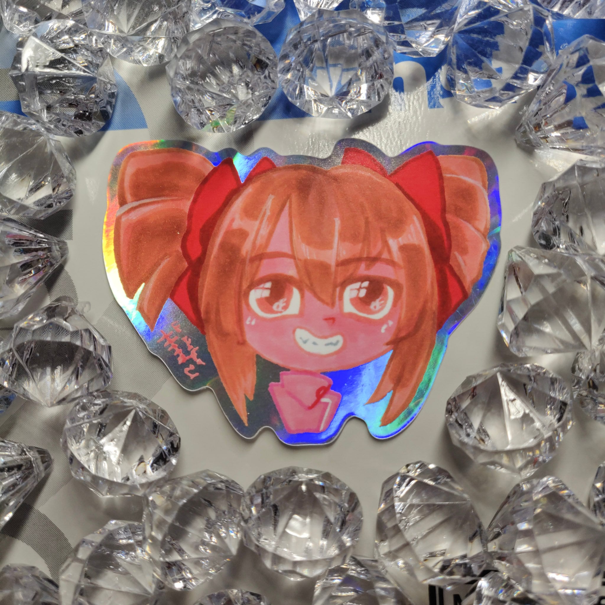 3 Inch Windows Ce-tan Os-tan Rainbow Holographic Vinyl Sticker - Etsy