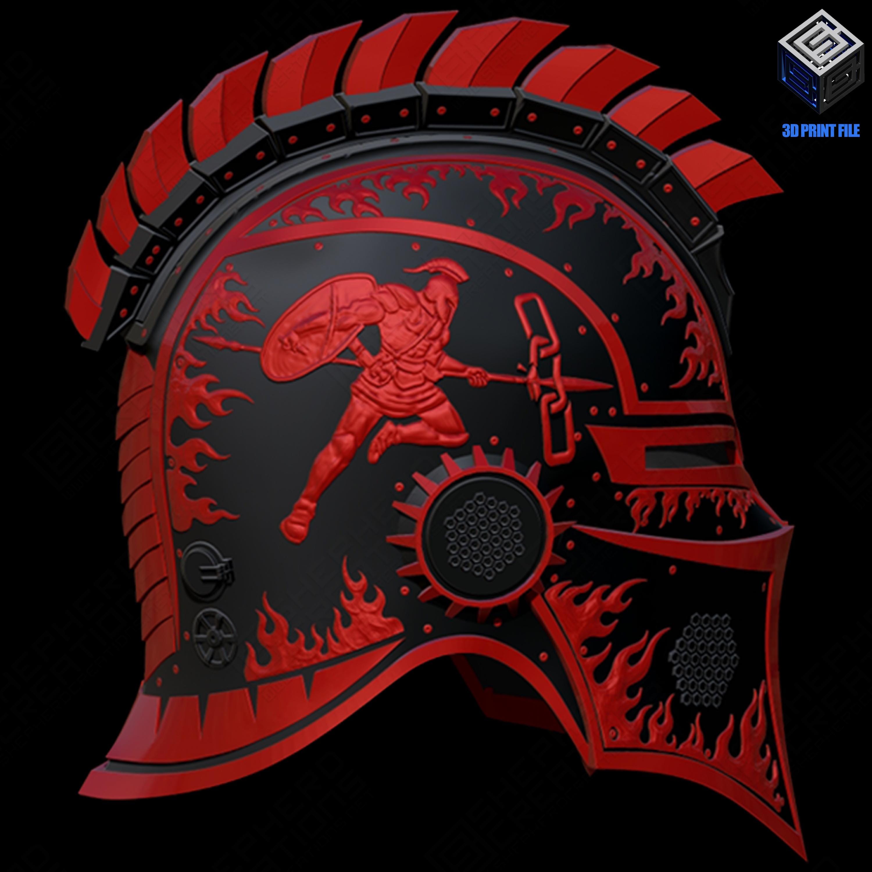 Ares Helmsymbol Ares Helmet Pin