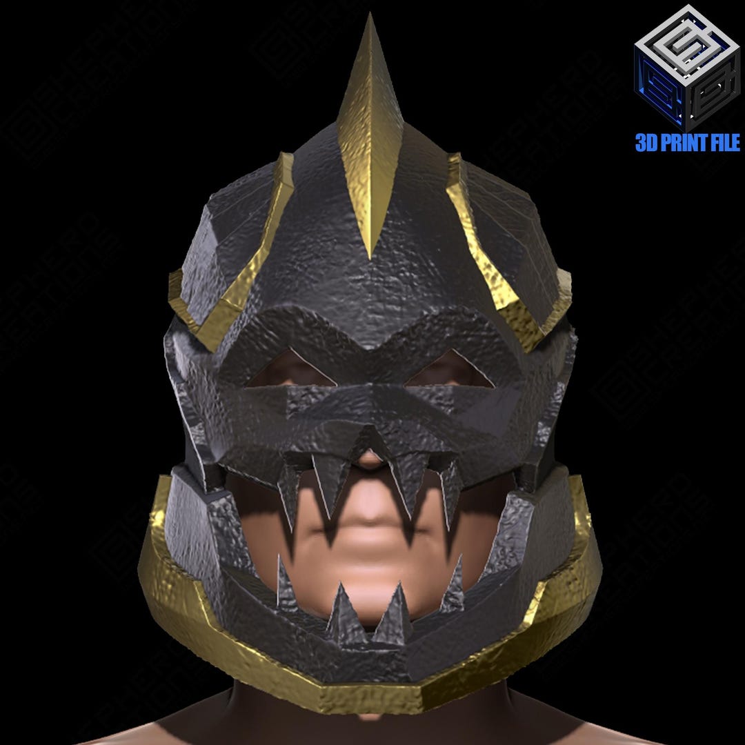 Stl Headless Horseman Helm World of Warcraft Wearable 3D Print File - Etsy