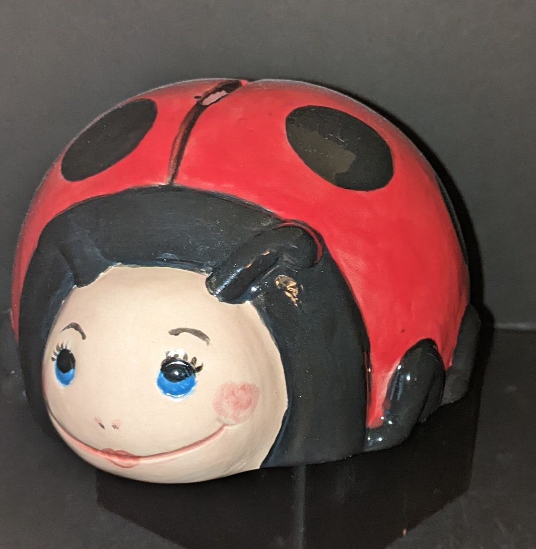 Cute Ladybug Bank - Etsy