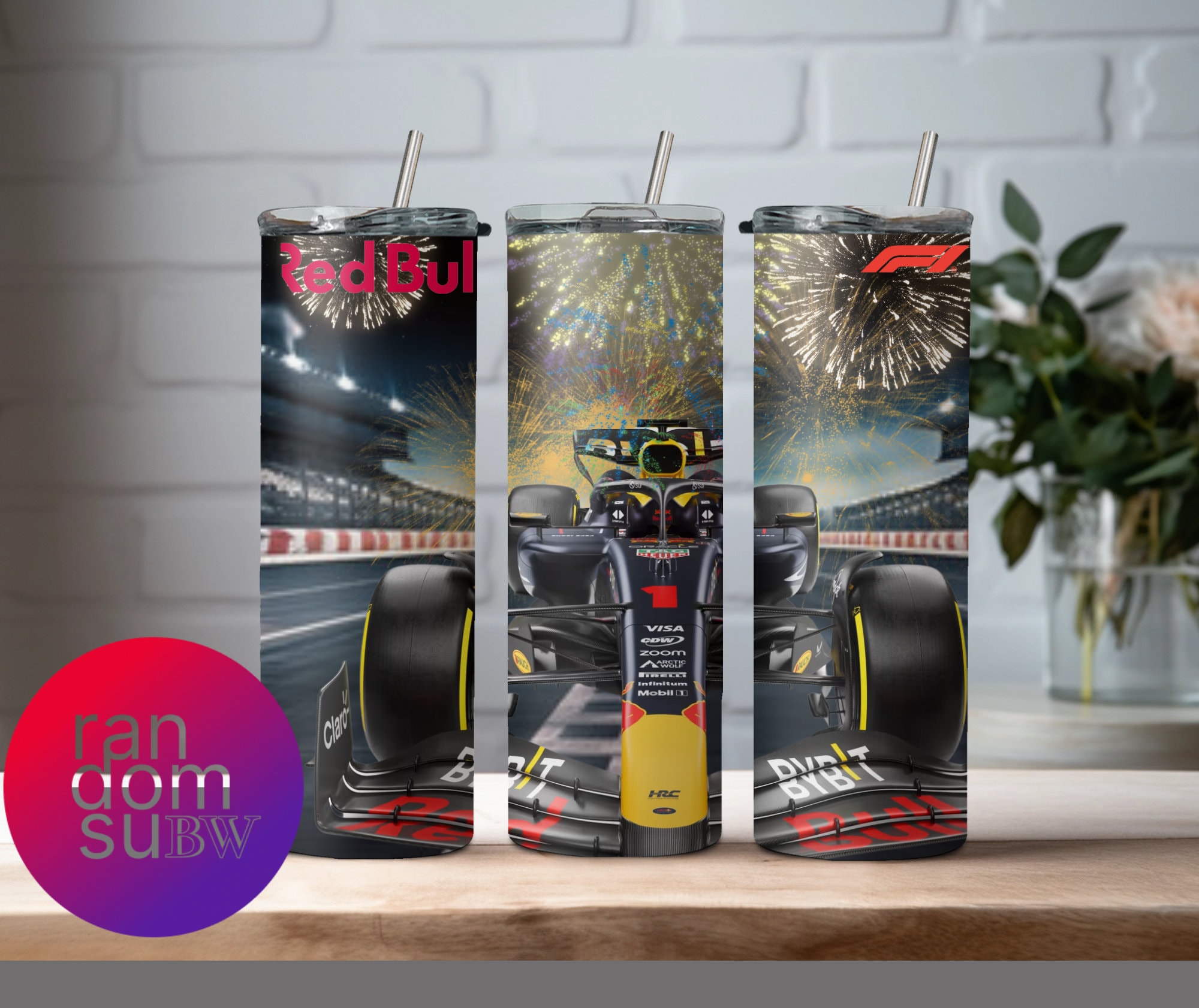 Formula 1, Red Bull Tumbler 20 Oz, Skinny Tumbler, Tumbler Wrap ...