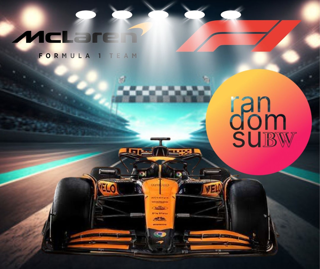 Formula 1, Mclaren, 20 Oz Tumbler, Skinny Tumbler, Tumbler Wrap ...