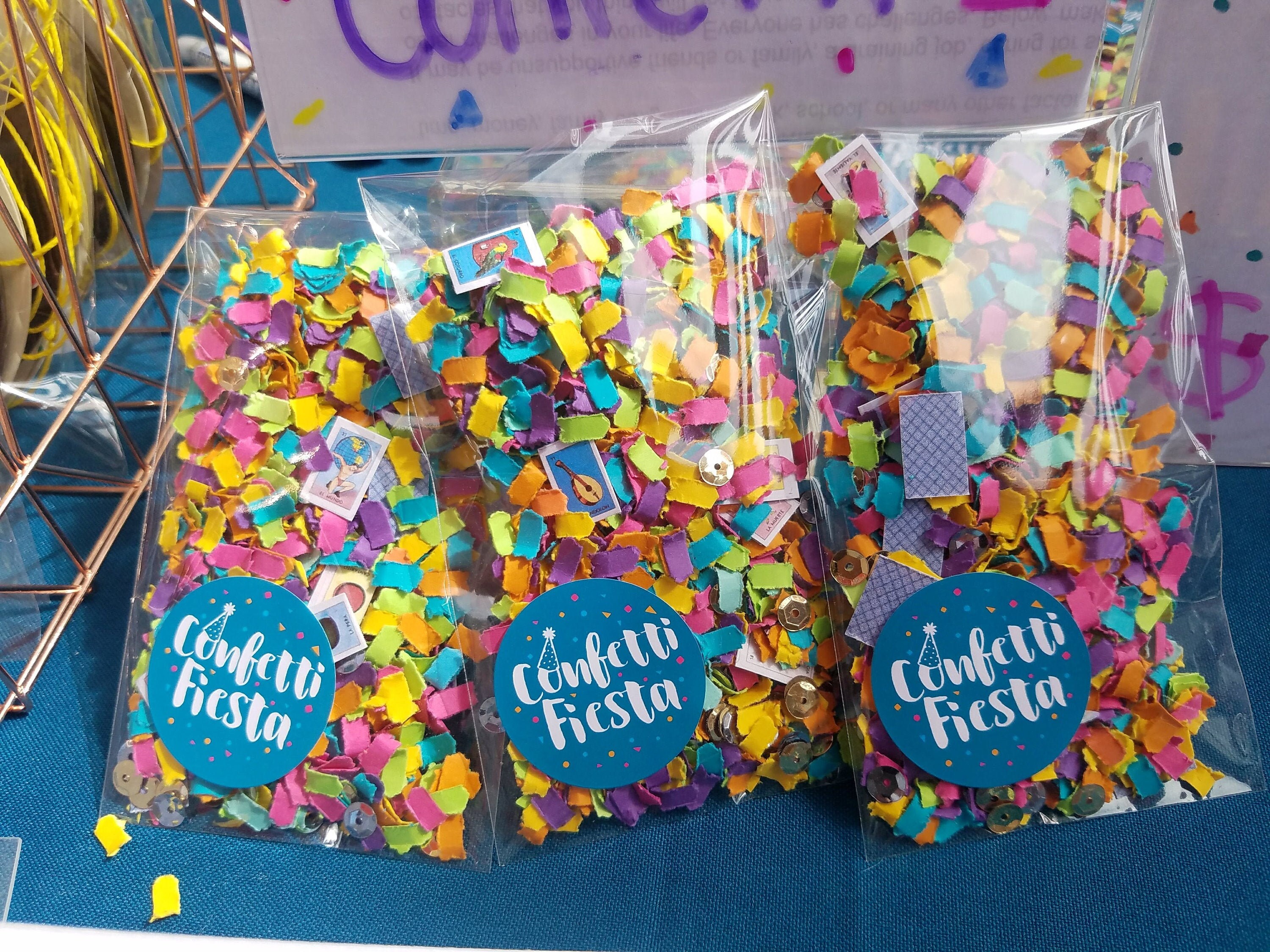 Mini Loteria Confetti - Etsy