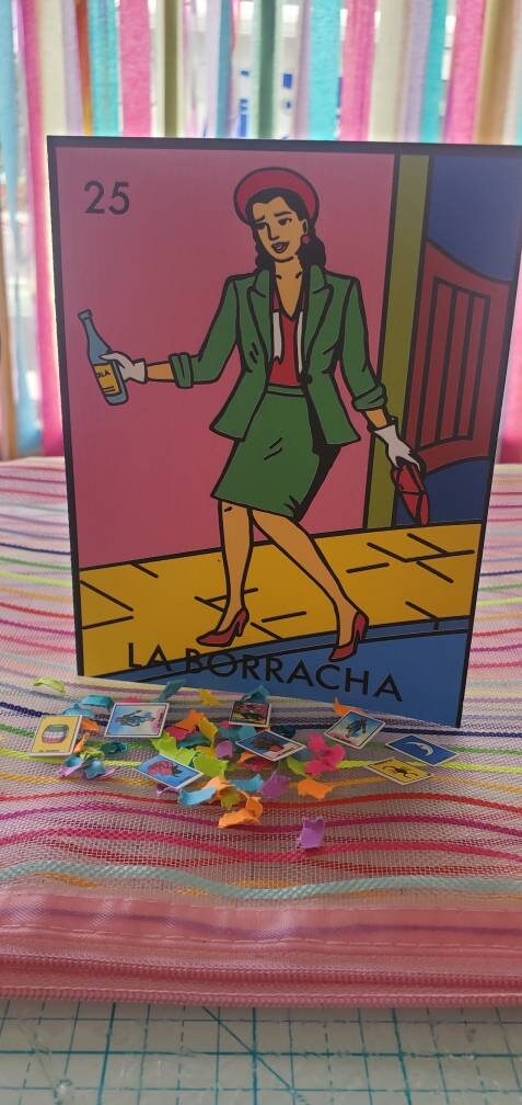 Loteria Card Funny card blank card | Etsy