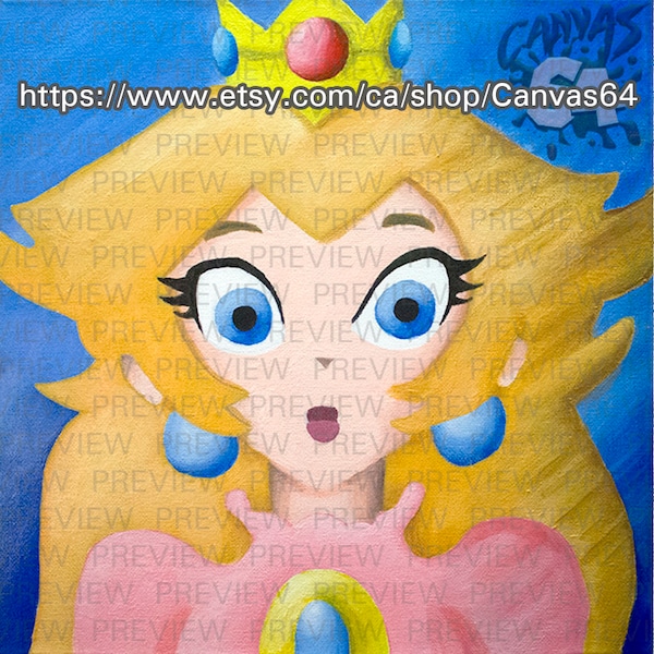 Princess Painting - Etsy