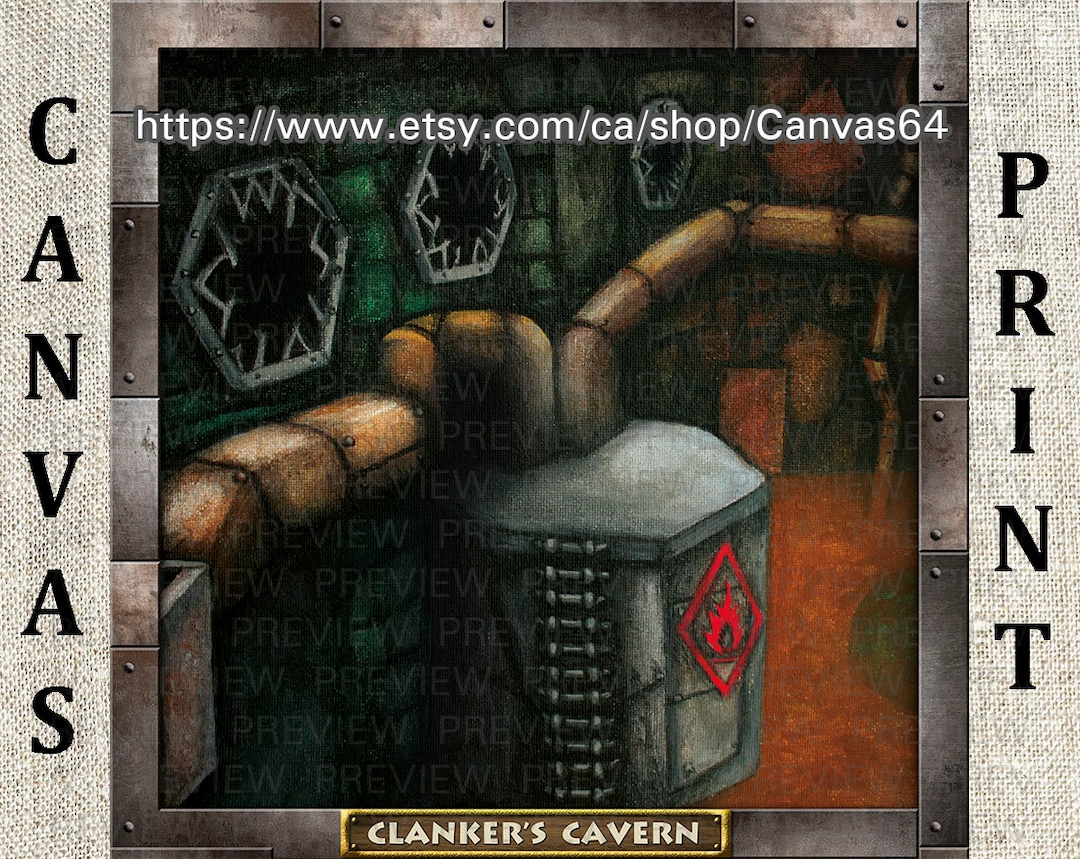 Clanker's Cavern CANVAS PRINT (banjo-kazooie) Puzzle Portrait From ...