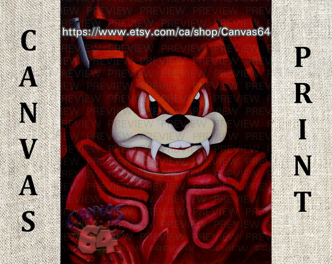 Conker's Ancestor - CANVAS PRINT - (conker's Bad Fur Day) Painting From ...