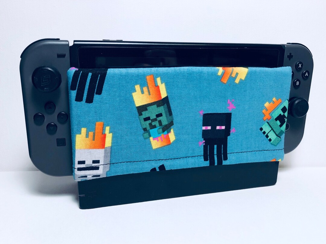 Nintendo Switch Dock Sock Minecraft Characters - Etsy
