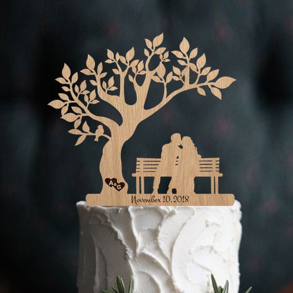 Rustic Cake Toppers - Etsy