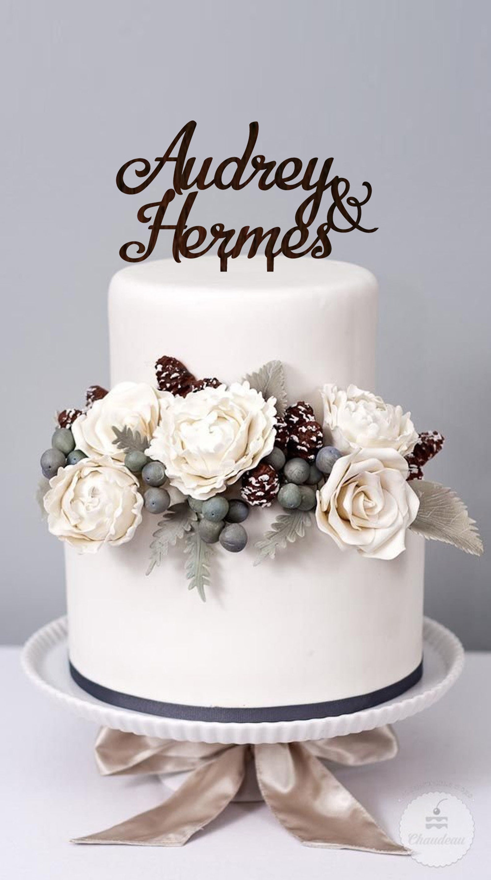 Personalized Names Cake Topper Wedding Cake Topper Names | Etsy