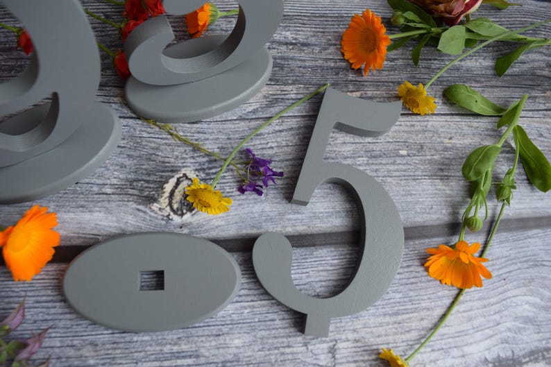 Set 1-20 Wedding Table Number Wedding Table Decor Wood Table Number ...