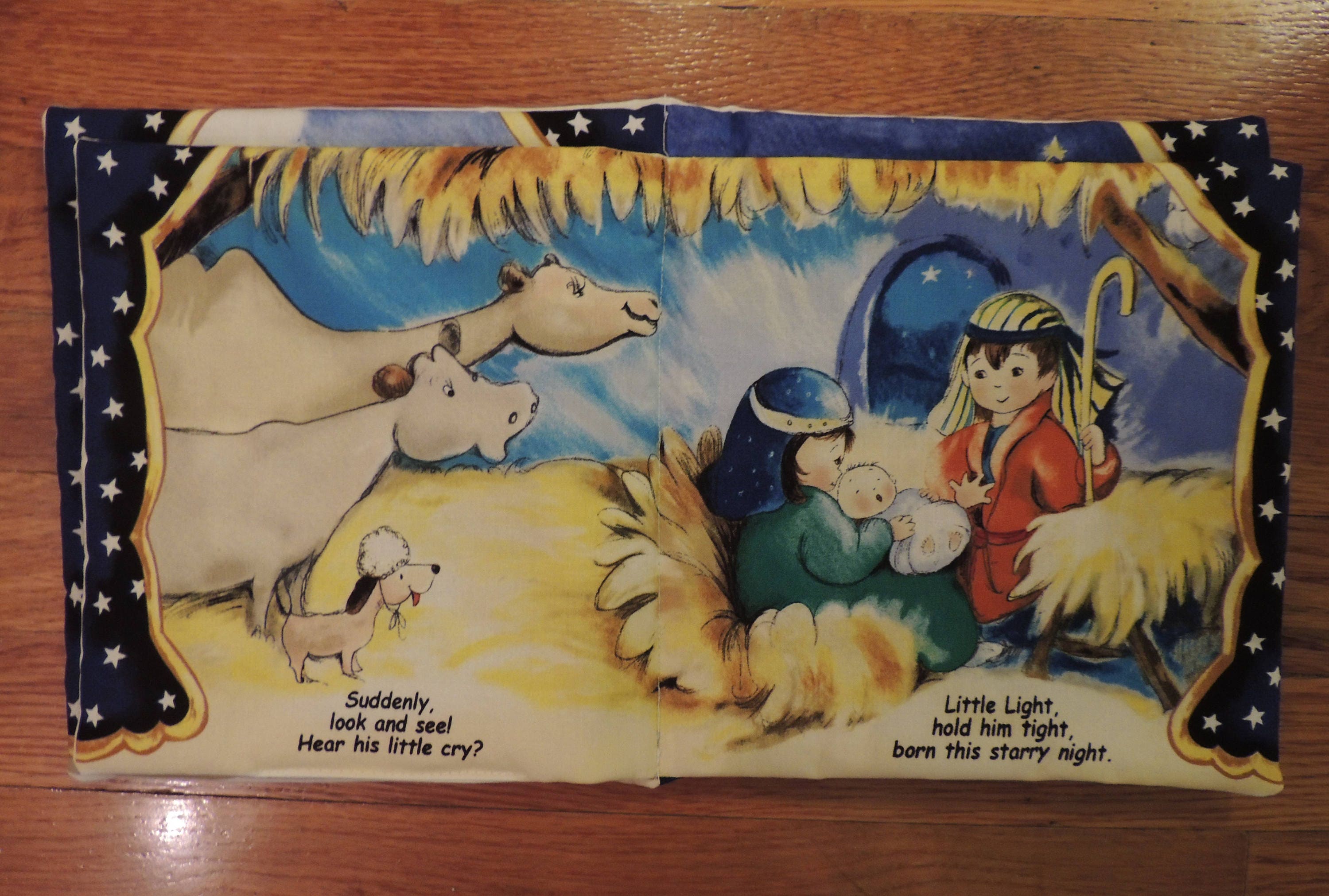 Little Light by Joy Allen Quilted Cloth Soft Baby / Toddler Book Baby's ...