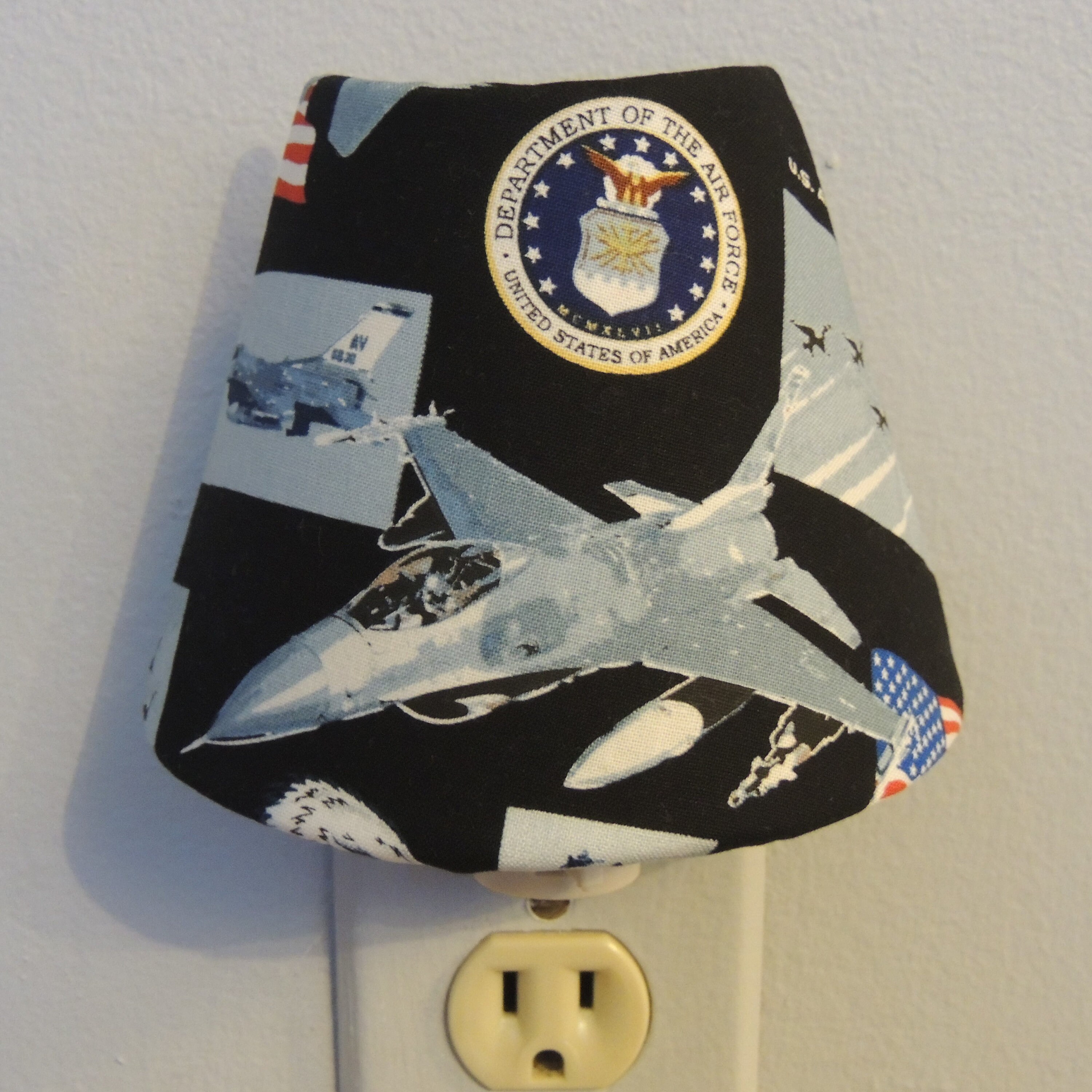 US Air Force Night Light With Shade and on & off Switch 5 - Etsy