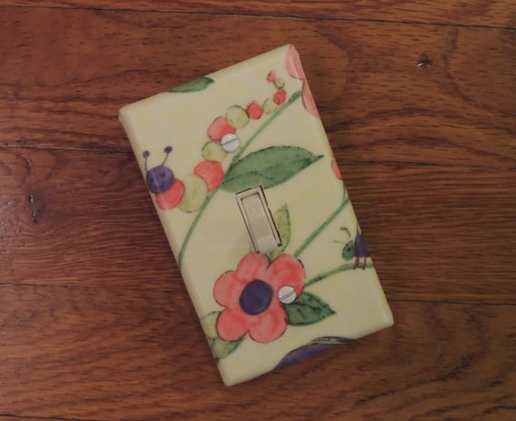 Outdoor Spring Floral Scene Light Switch Plate or Outlet Cover - Etsy