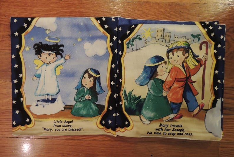 Little Light by Joy Allen Quilted Cloth Soft Baby / Toddler Book Baby's ...