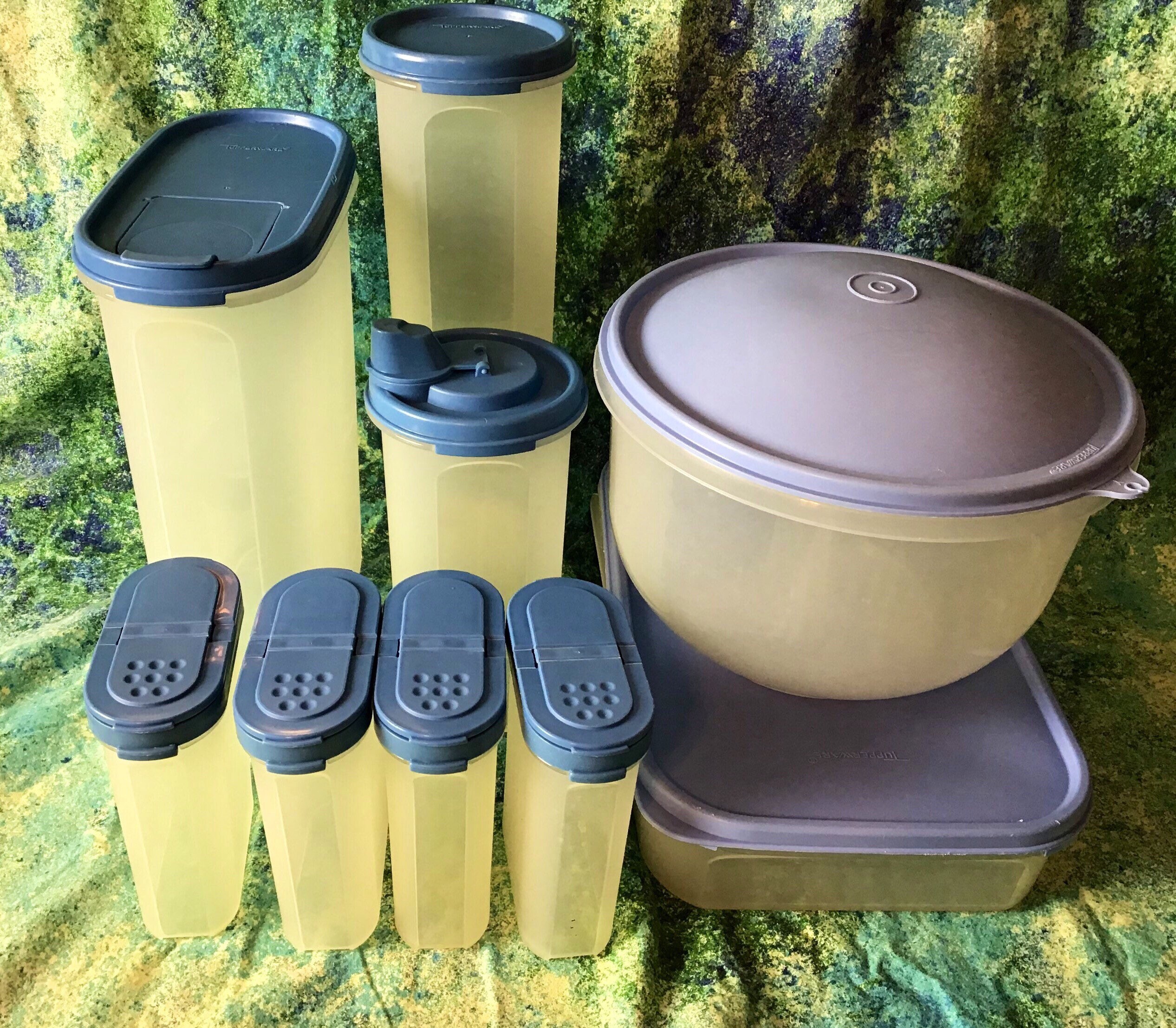 Home & Living Blue Tupperware Modular Mates Storage Lot Kitchen ...