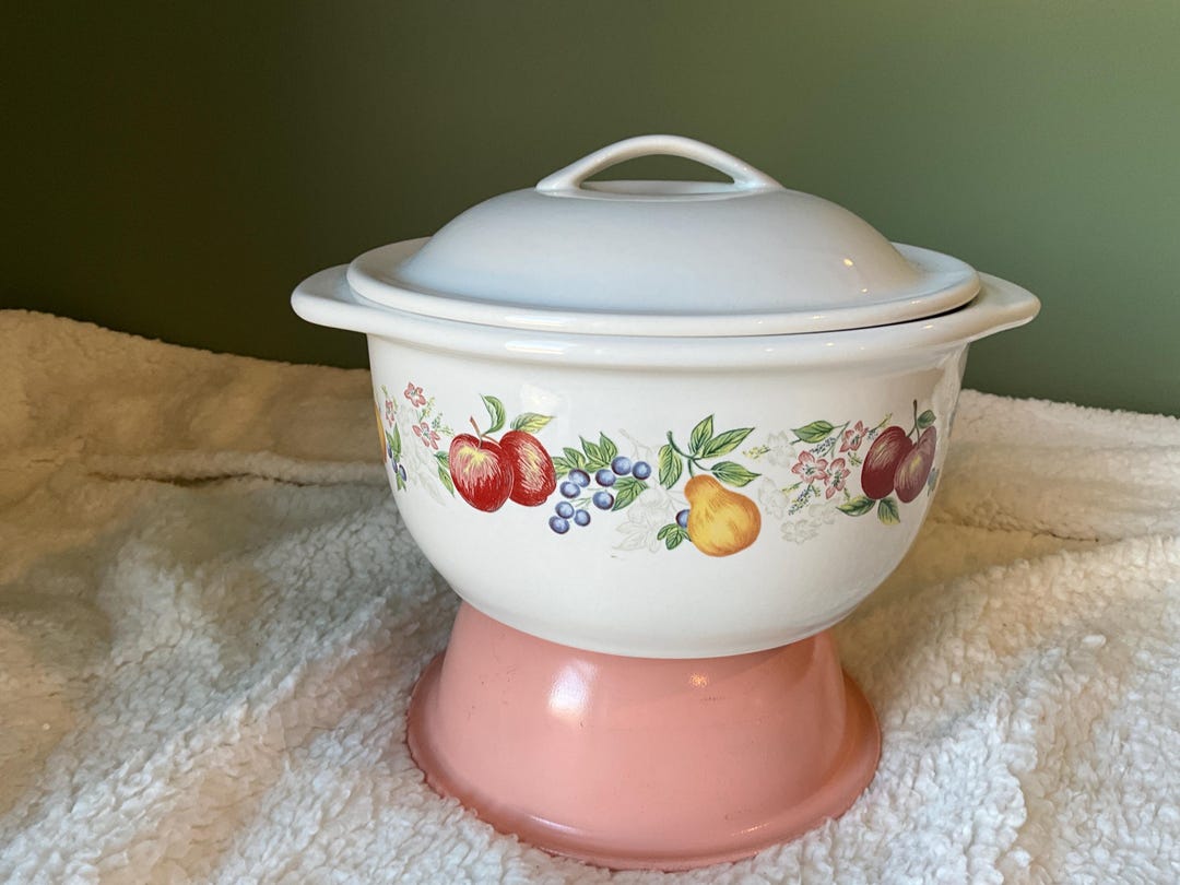 Vintage Corelle Coordinates Covered Casserole Baking Dish, Chutney ...